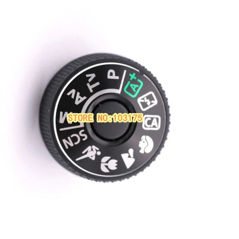 New Top Cover Function Mode Dial Button Label For Canon Eos 760d Rebel ...