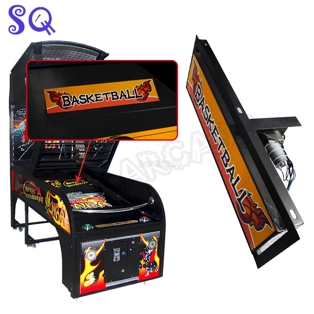 Arcade Basketball Machine Basketball Baffle Including Motor Arcade ...