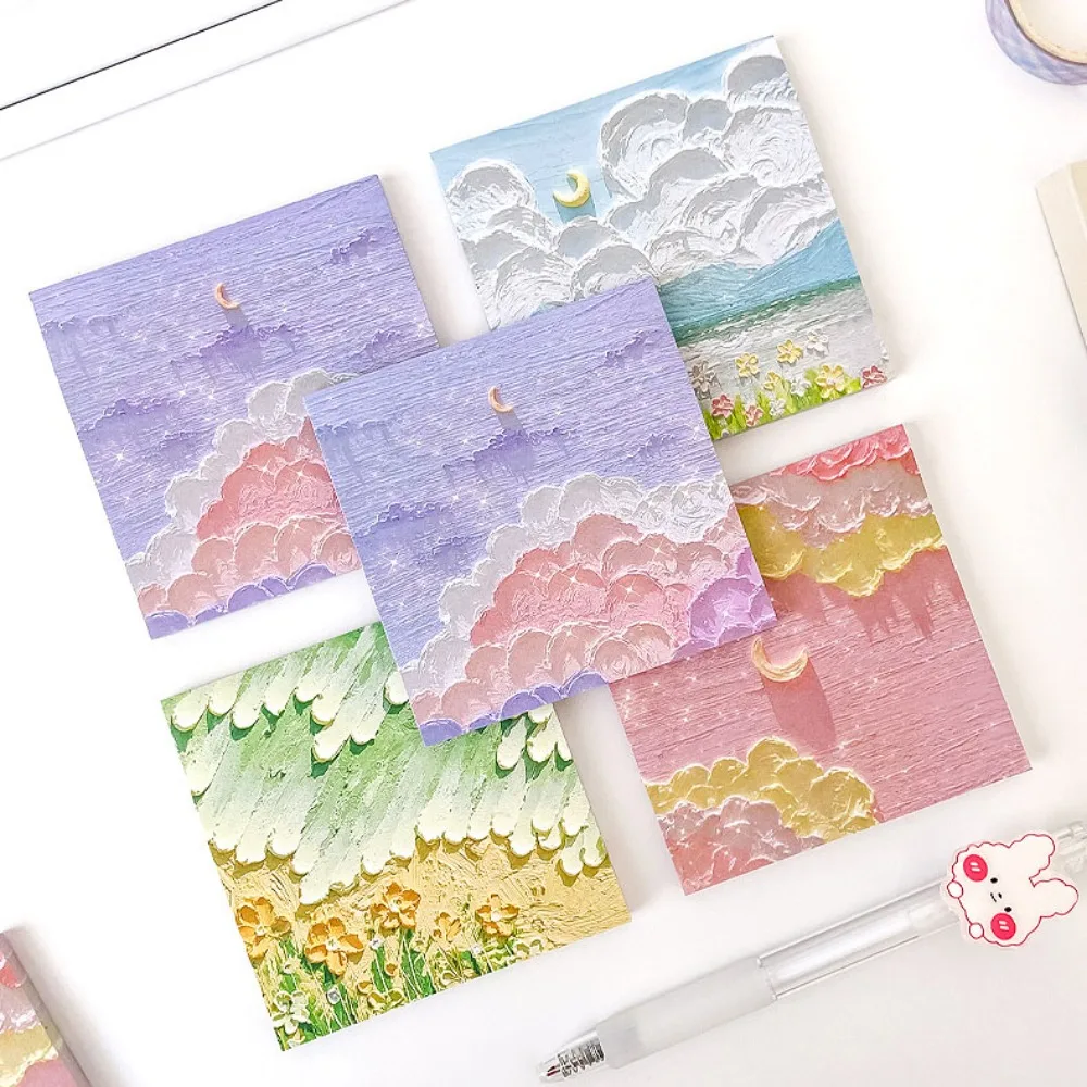 Landscape-Landscape-Sticky-Notes-Memo-Pad-Stereo-Perception-Sticky-Note ...