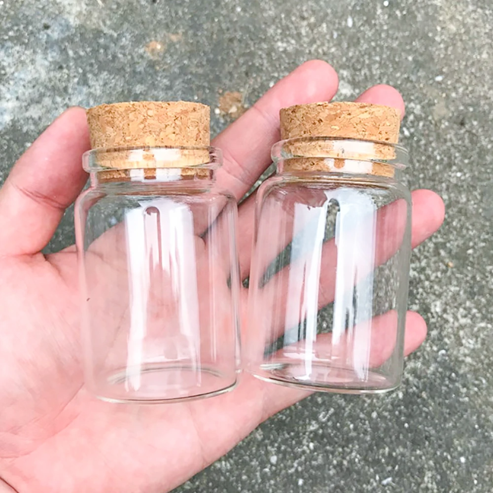 80ml-Transparent-Decoration-Gifts-Jars-Reusable-Food-Grade-Glass ...