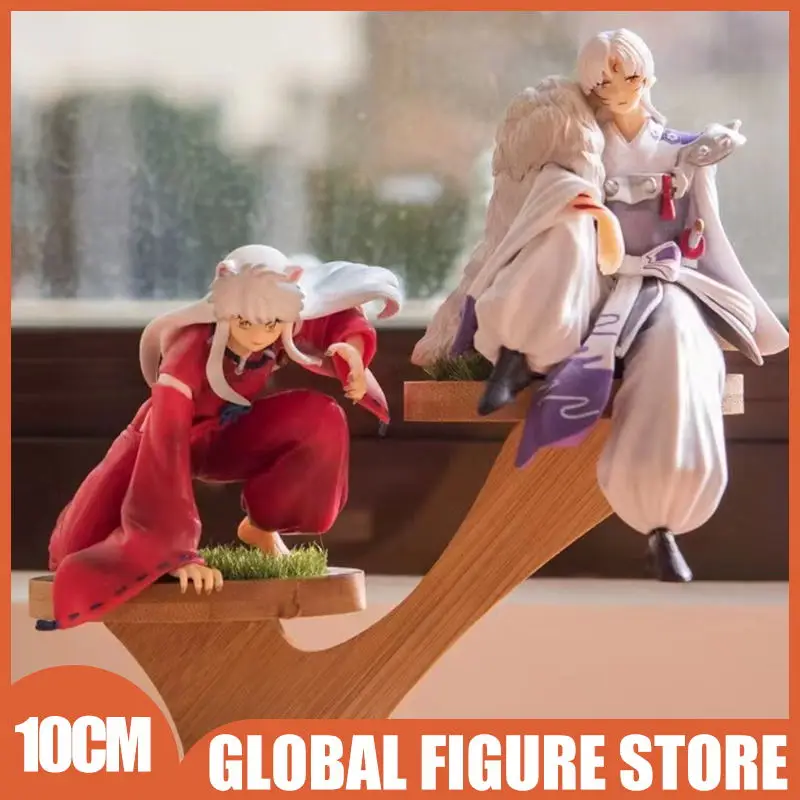 10cm-Inuyasha-Sesshoumaru-Anime-Figure-PVC-Inuyasha-Cartoon-Action ...