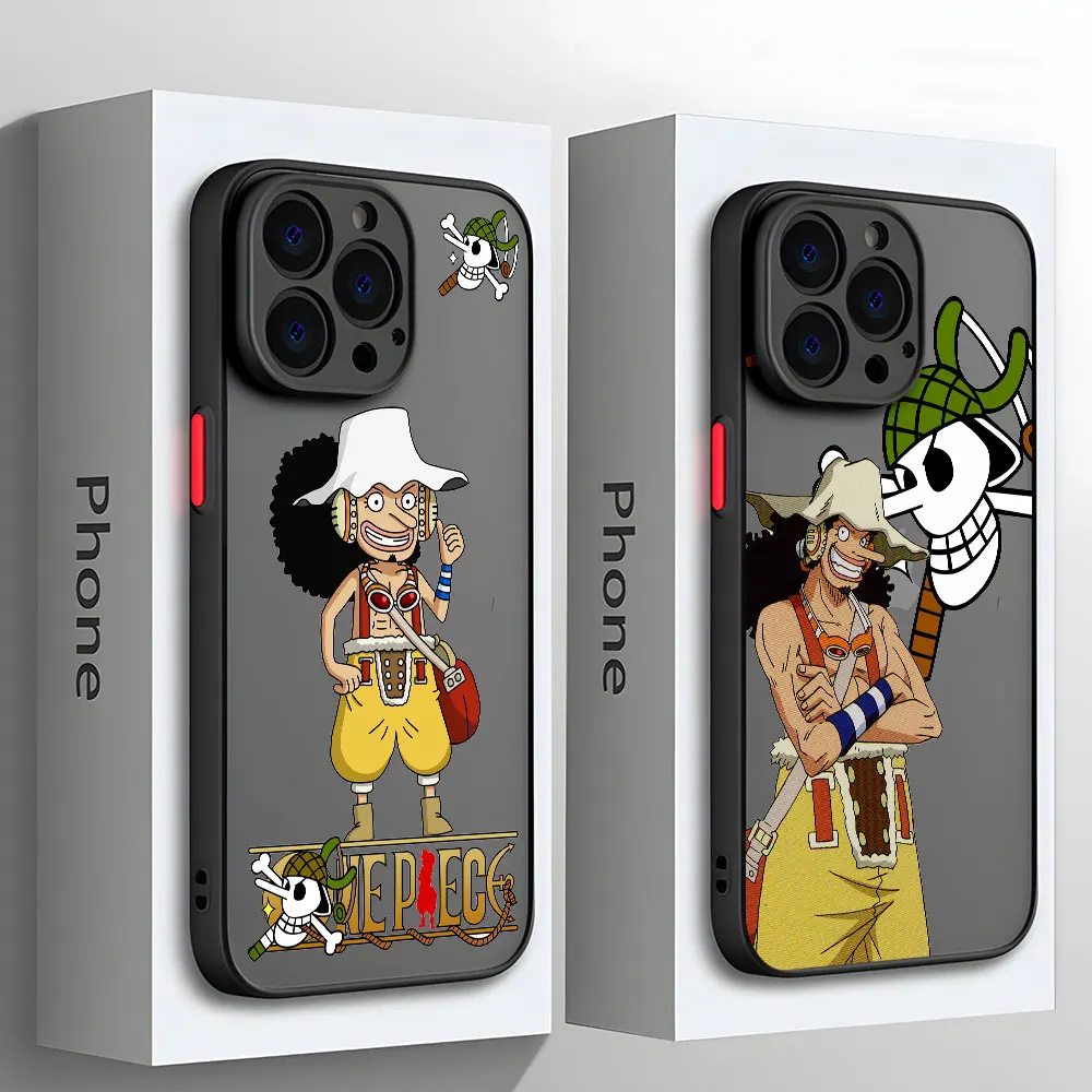 One Piece Usopp Case for Apple iPhone 11 16e 14 15 16 Plus 12 Pro 13 ...
