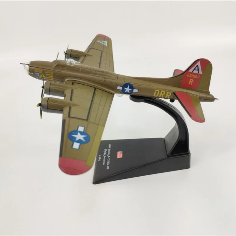 Diecast-1-144-Scale-American-B17-Bomber-Alloy-Material-Simulation-Model ...