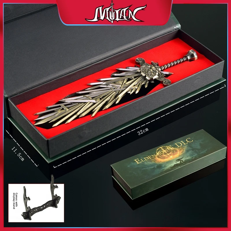 30 CM Eldenn Japanese Anime Peripherals Grafted Blade Greatsword‌ Metal ...