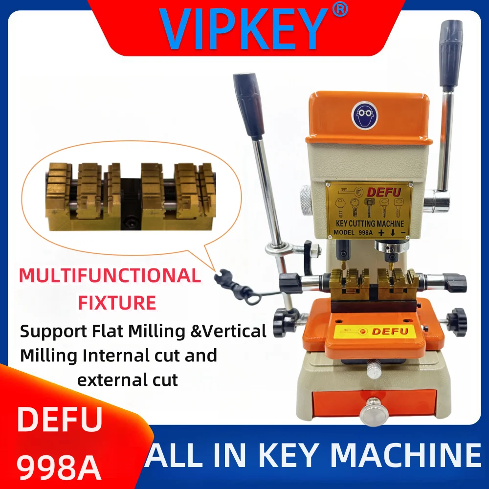 DEFU-998A-Key-Copier-duplicating-Machine-With-Full-Set-Of-Cutter-For ...