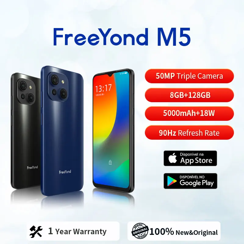 FreeYond-M5-Triple-Camera-8GB-128GB-UK-charger-50MP-AI-Triple-Camera ...