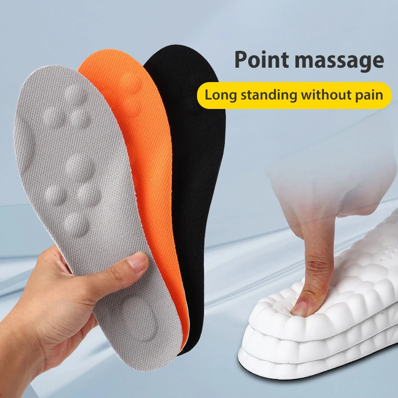 Inserts-Unisex-Massage-Shoes-Insoles-Super-Soft-Latex-Sports-Insole-for ...