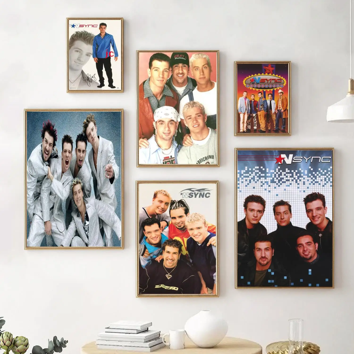 nsync-Poster-Decorative-Painting-Canvas-Poster-Wall-Art-Living-Room ...
