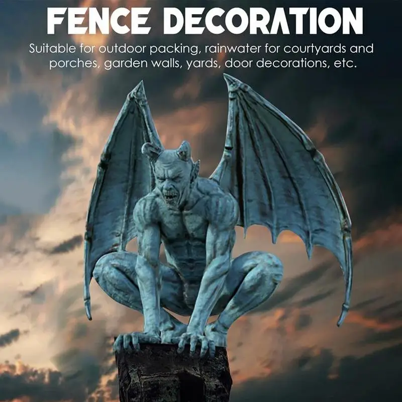 Evil Gargoyle Statues