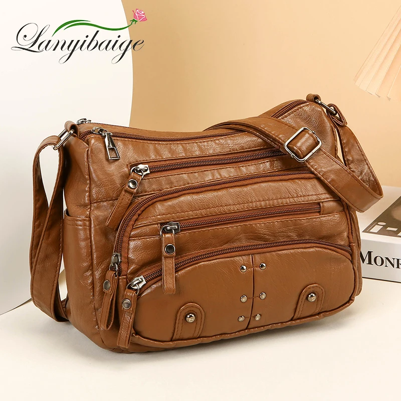 Genuine Brand Leather Sac Luxury Handbags Women Bags Designer Shoulder ...