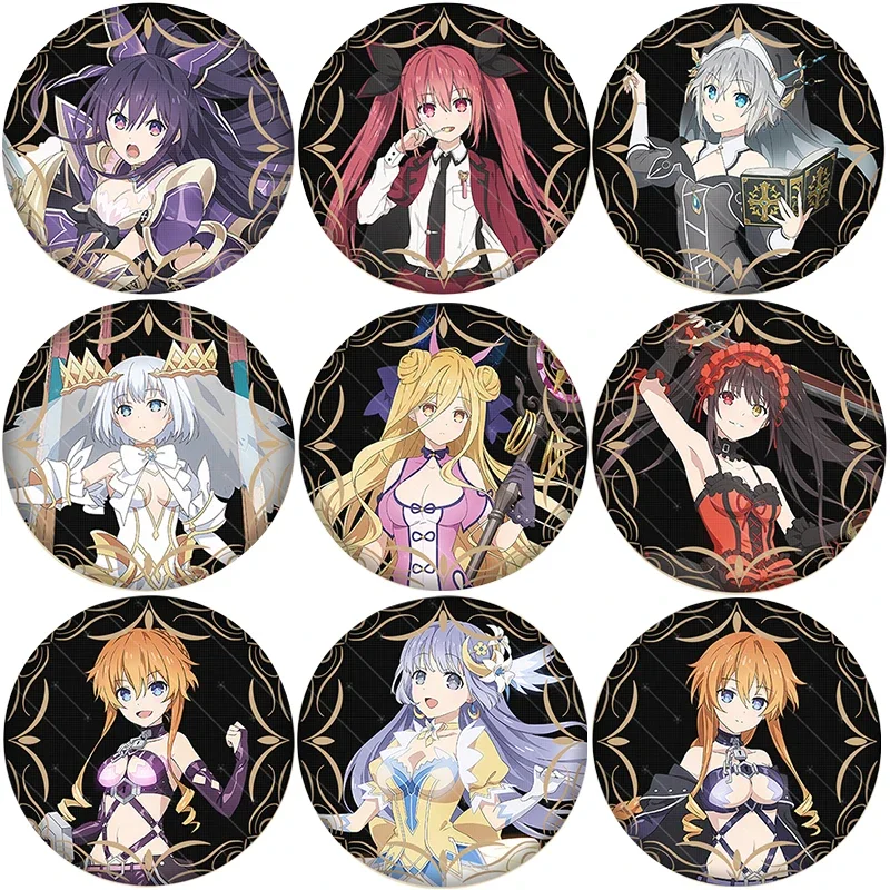 Anime-Date-A-Live-Brooch-Pins-Cosplay-Figure-Tokisaki-Kurumi-Kotori ...