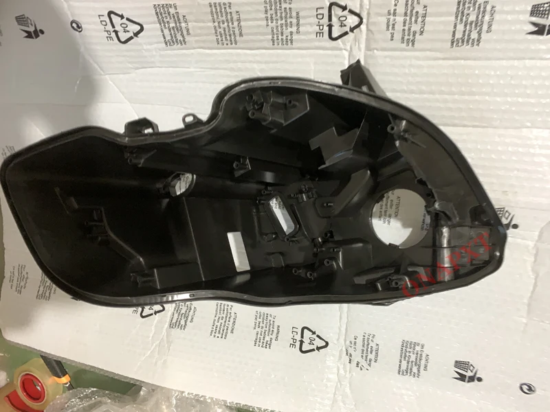 Auto Car For Benz Cls W218 2010-2013 Front Headlight Cover Black Base ...