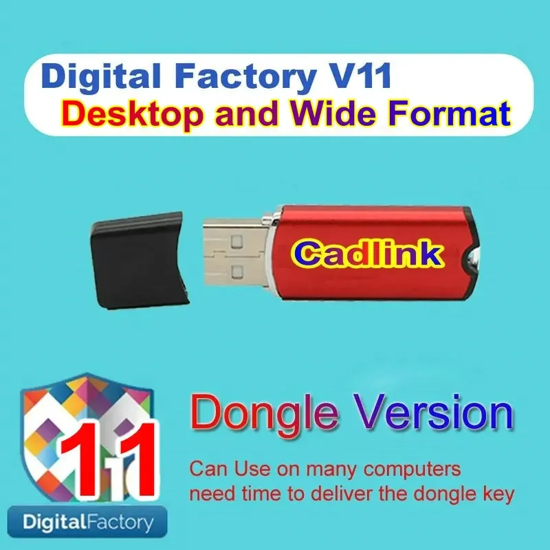 CADlink DigitalFactory V11 Rip Usb Dtf Dongle Key Code Software For ...