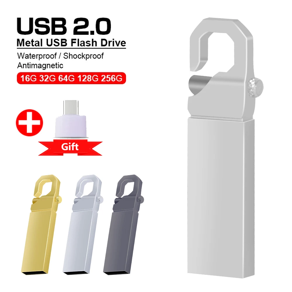 Creative-Keychain-USB-Flash-Drive-64GB-Metal-Pen-Drive-32GB-16GB-8GB ...