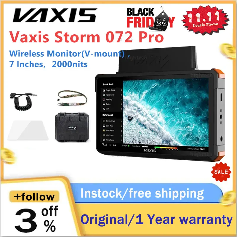 Vaxis-Storm-072-Pro-Wireless-Monitor-V-mount-7-lnches-Golden-Size ...