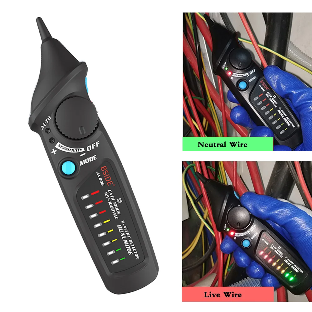 Non-Contact-Voltage-detector-indicator-BSIDE-AVD06-Profession-Smart ...