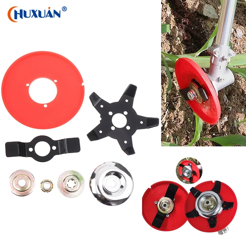 Multifunctional-Dual-use-Weeder-Plate-Lawn-Mower-Trimmer-For-Head ...