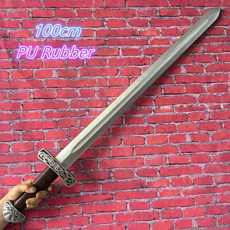 1:1 Cosplay Sting Sword The Elf King's Sword Gold Weapon Children's Toy ...