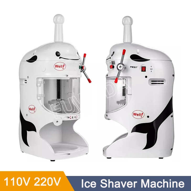 Snow-Cone-Ice-Shaver-Planer-Machine-Maker-Electric-Block-Ice-Crusher ...