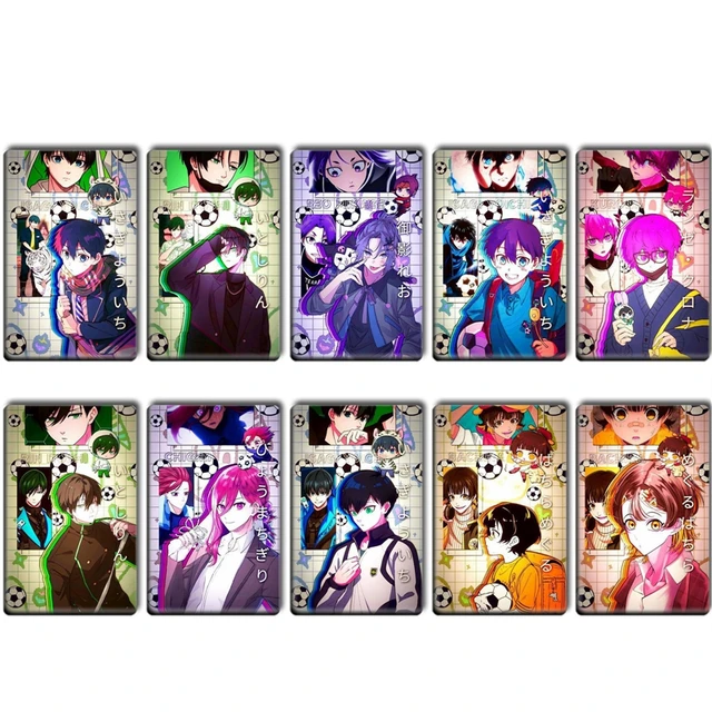 10PCS/Set Album BLUE LOCK Isagi Yoichi Chigiri Hyoma Photocards Photos ...