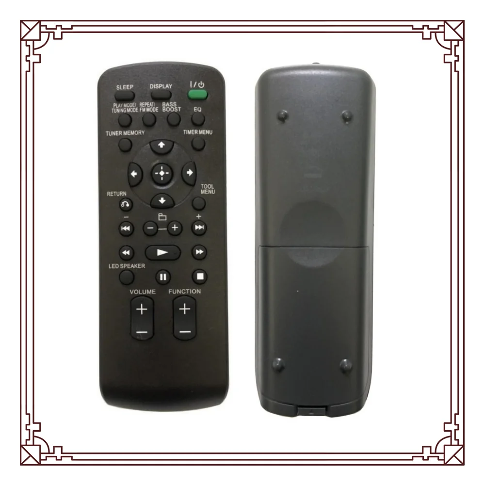 New remote control fit for SONY Micro Hi-Fi Shelf Stereo System RDH ...