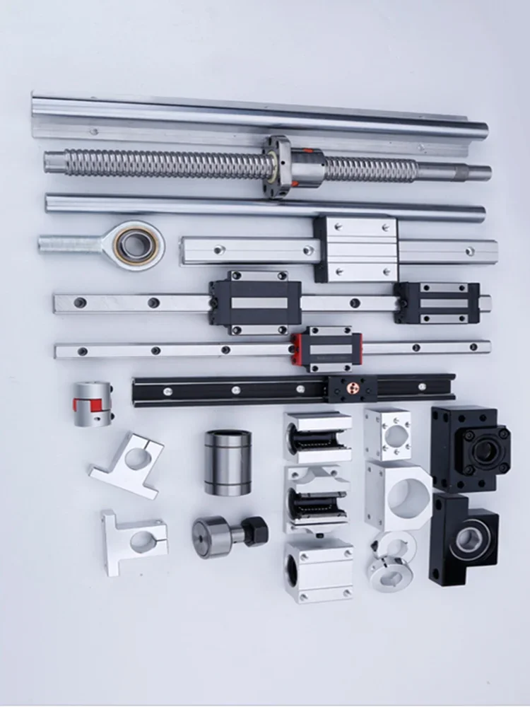 personal product：ballscrew+linear rail+slider+motor+dirver+spindle ...