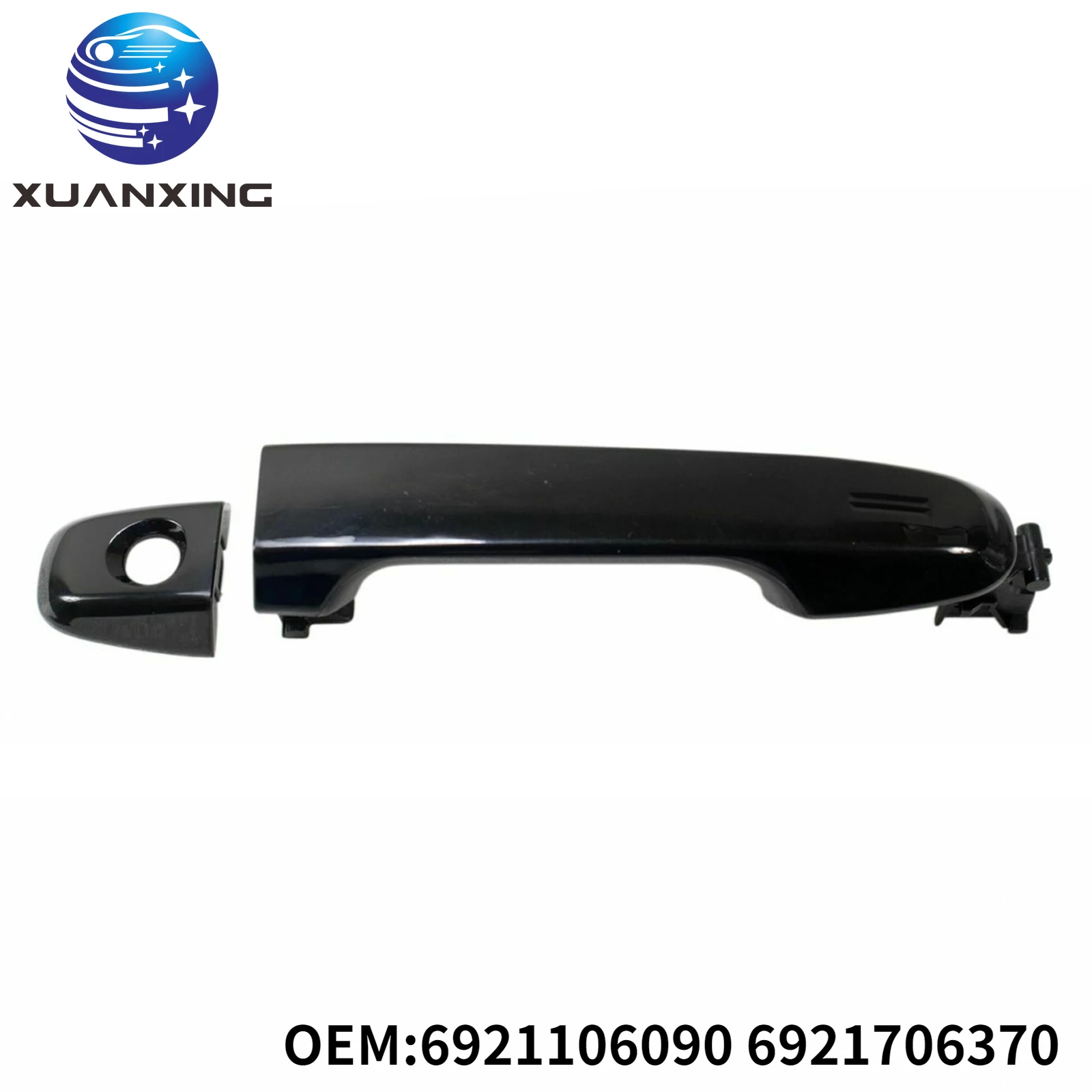 6921106090 6921706370 Outside Door Handle Front Door Handle Black for ...
