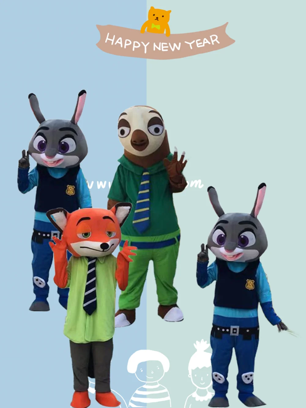 Disney's newest mascot costume Animated role play Birthday party ...