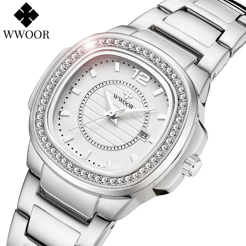 WWOOR-Ladies-Wristwatch-Fashion-Luxury-Waterproof-Date-Gold-Watch-For ...