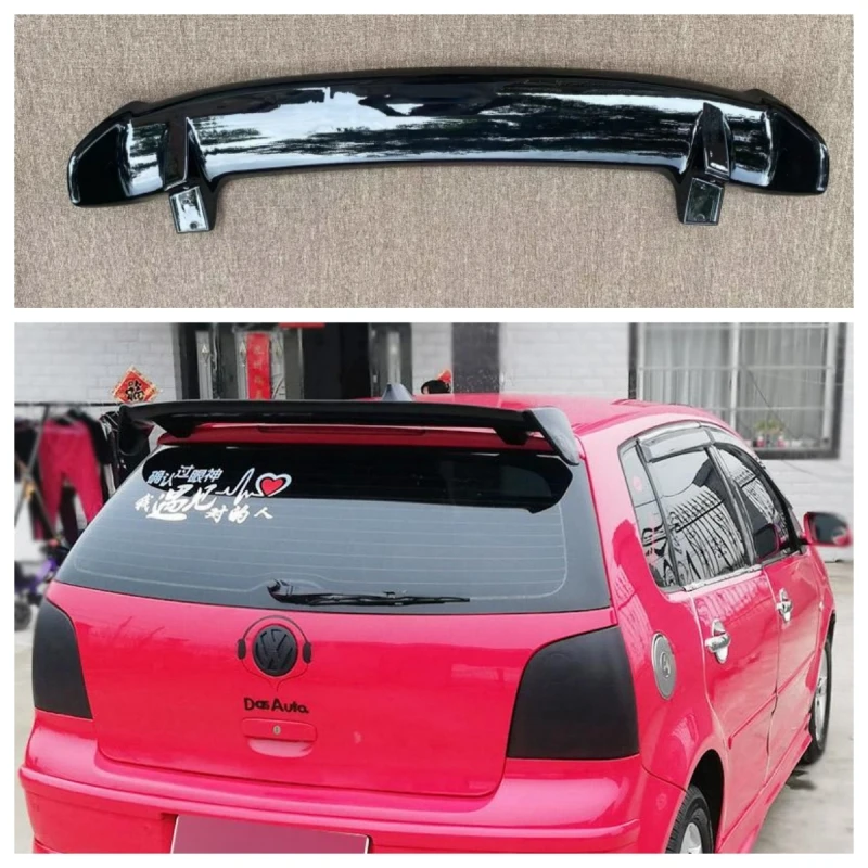 For Volkswagen Polo Spoiler Atap 2005 2006 2007 2008 2009 Bahan ABS ...