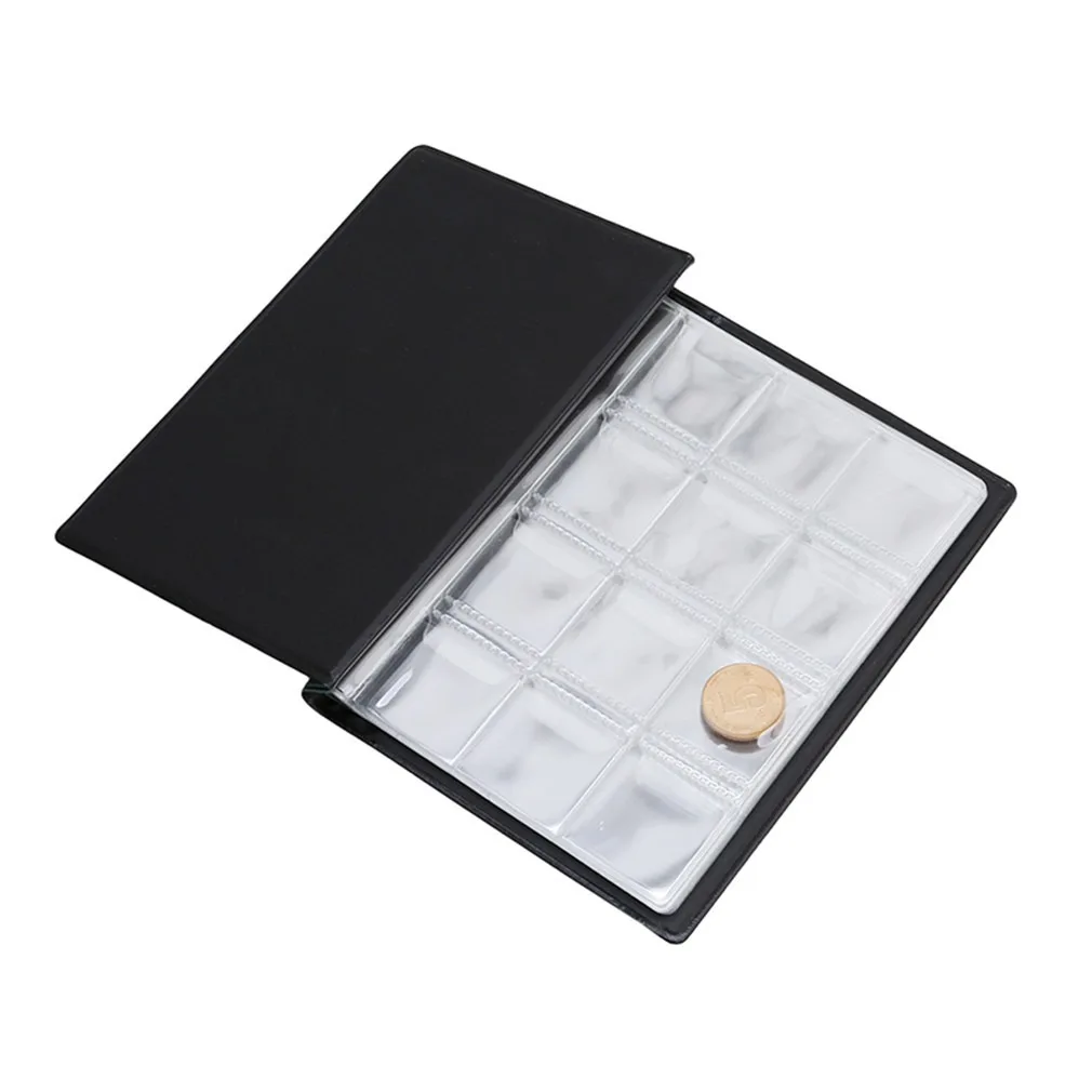 Durable-120-Pockets-Money-Coin-Collecting-Storage-Coin-Holder-Collector ...