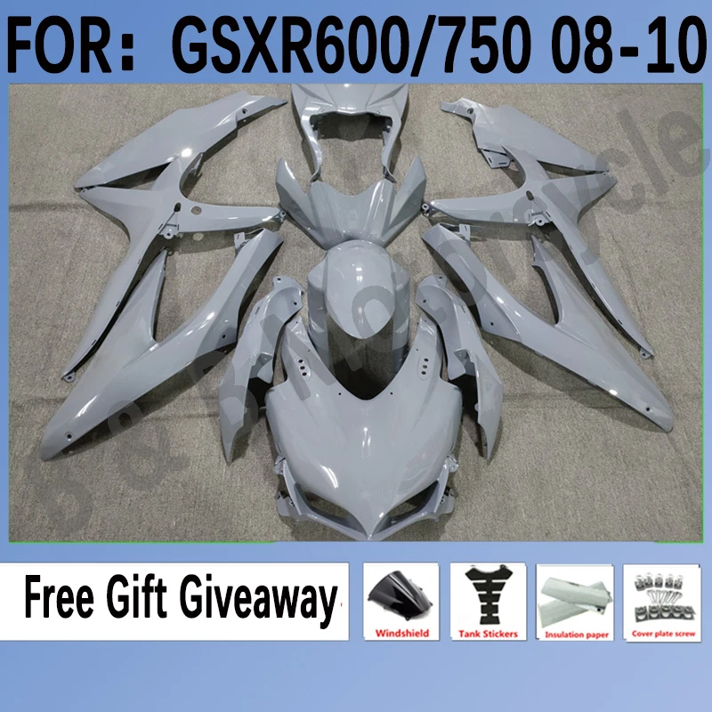 Motorcycle ABS Full Fairings kit fit For GSXR600 GSXR750 K8 GSXR 600 ...