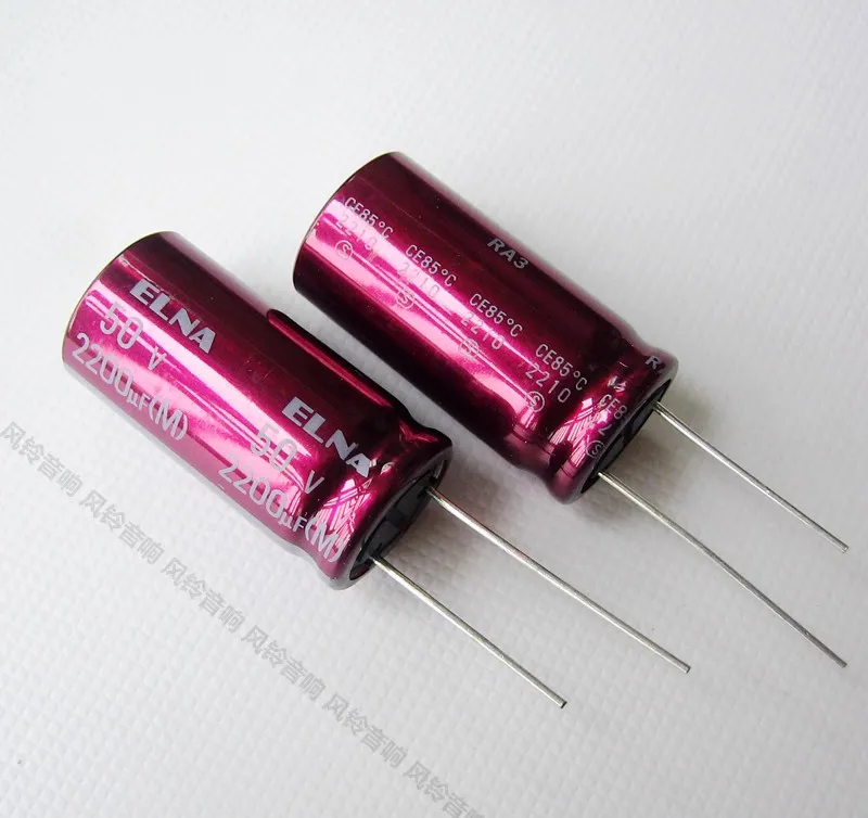 Original-new-2200UF-50V-Japan-ELNA-Audio-Capacitor-50V2200UF-16-31-5 ...