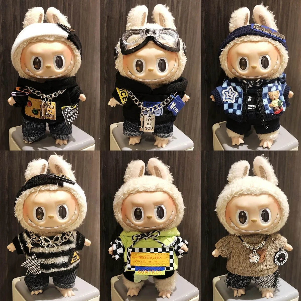 Ropa-de-peluche-de-Labubu-para-fan-ticos-del-Kpop-Exo-Mini-mono-de-mu ...