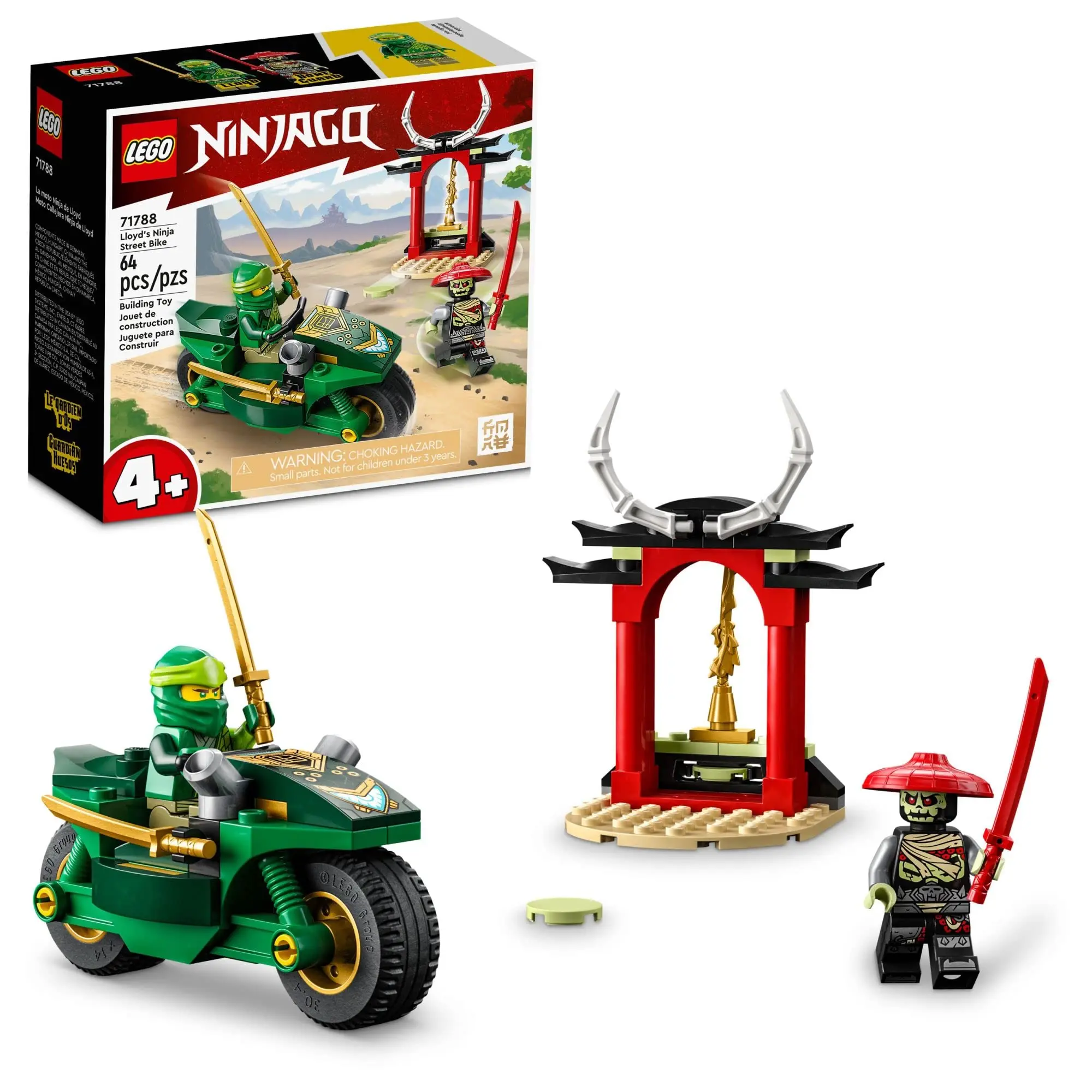 LEGO-NINJAGO-Bicicleta-de-calle-Ninja-juguete-de-construcci-n-f-cil-de ...