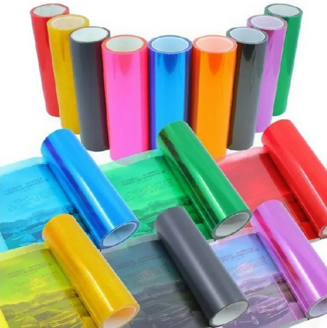 PVC Car Headlight Lamp Film Fog Lamp Sticker Car Headlight Tailing ...