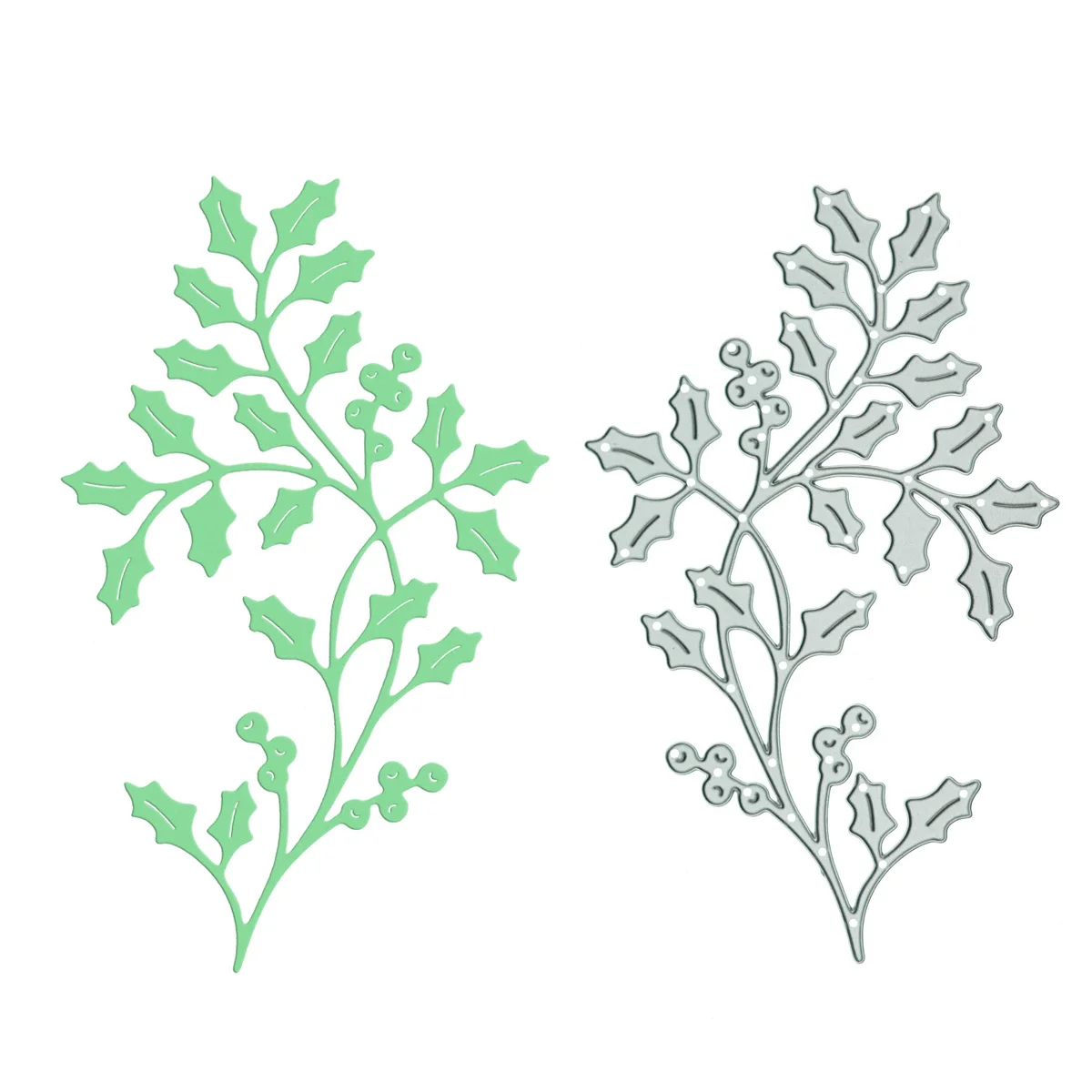 Mistletoe Leaf Template