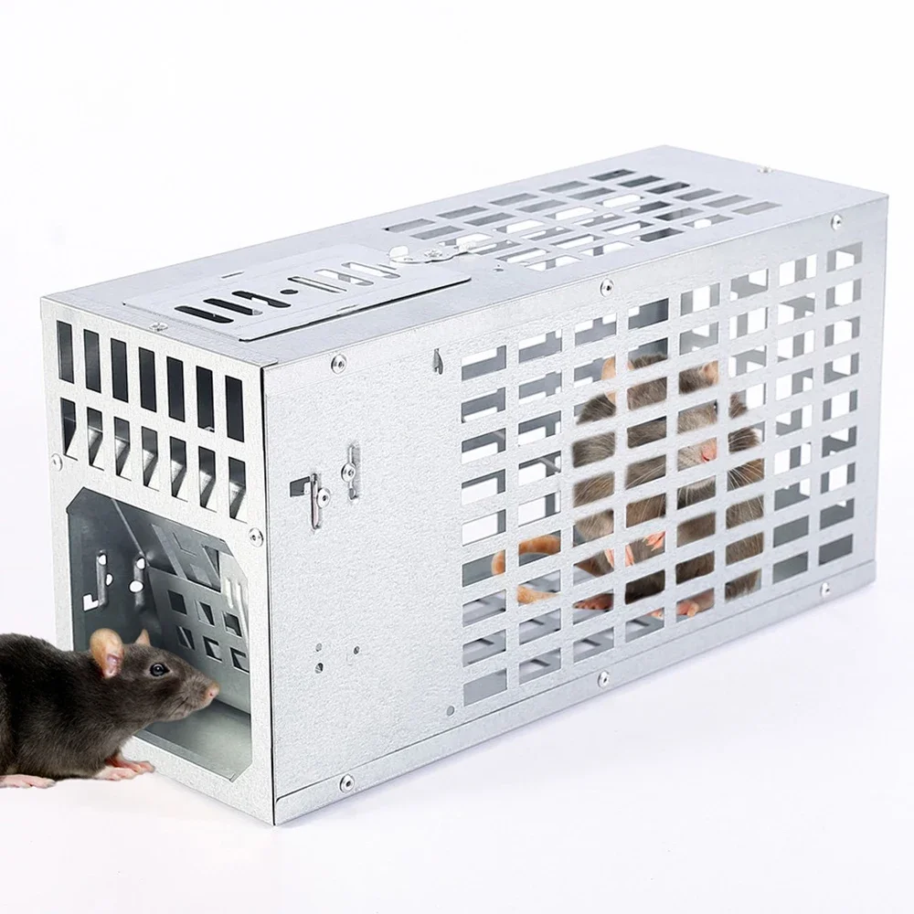 Mouse Trap Multi-Catch Rodent Rat Trap Cage-Pest Control -All Mice and ...