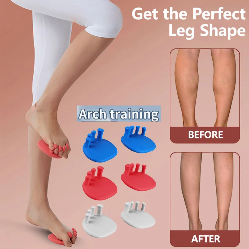 Arch-Foot-Trainer-Hammer-Toe-Gels-Leg-Toes-Sole-Correction-Leg-Muscle ...