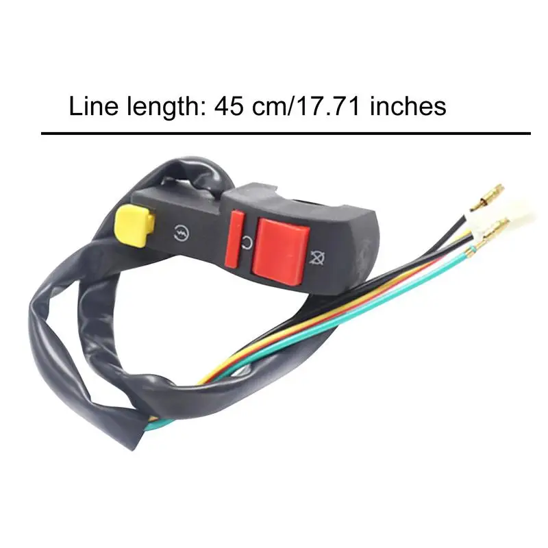 Motorcycle Switch bike Atv Handlebar Switch Horn Push Button Switch ...