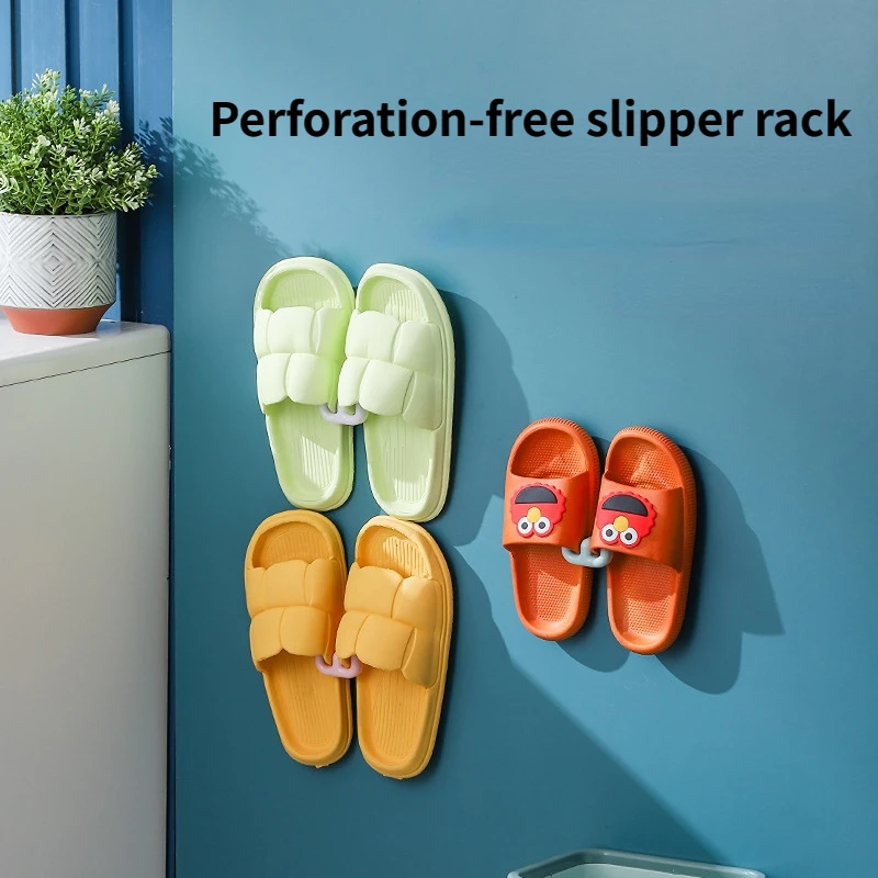 Slippers-Rack-No-Punching-Bathroom-Simple-Slipper-Hook-Toilet-Drainage ...
