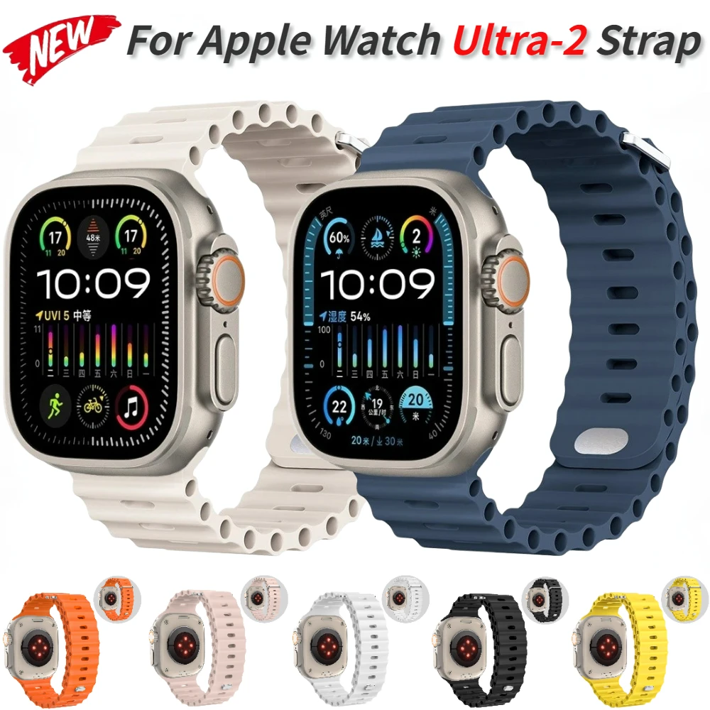 Ocean-Strap-for-Apple-Watch-Ultra-2-Band-49mm-Series-45mm-41mm-46mm ...