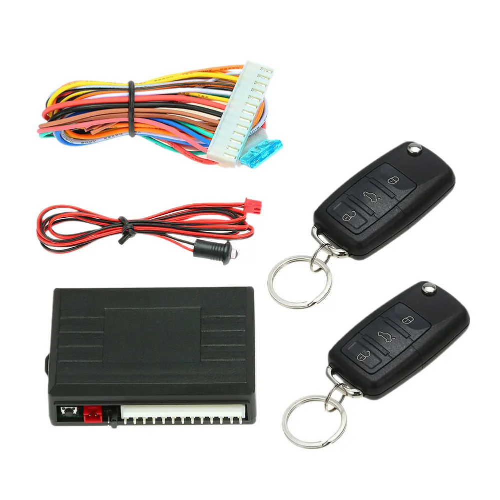 Auto-Remote-Central-Kit-433-92MHz-Remote-Central-Locking-Kit-DIY ...