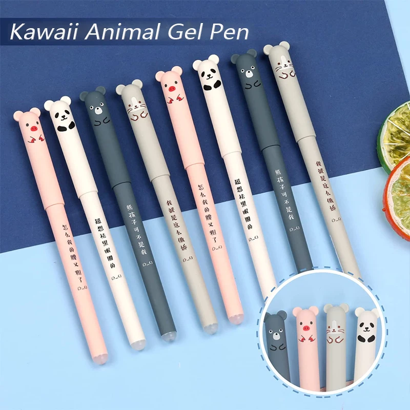46-Pcs-Kawaii-Erasable-Gel-Pens-Set-Refills-Waterproof-School-Pens-for ...