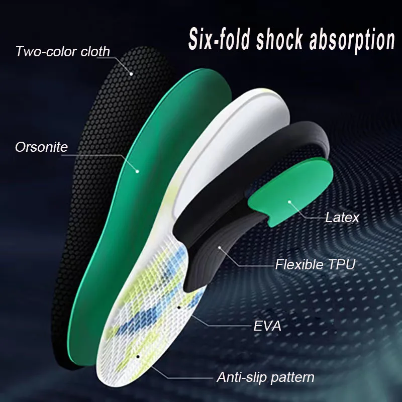 Arch-support-EVA-insoles-breathable-male-sports-shock-absorption ...