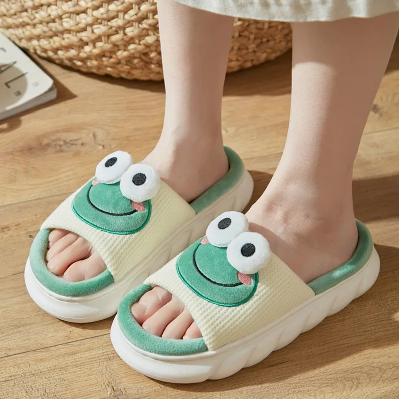 Elmo Cartoon Character Slippers