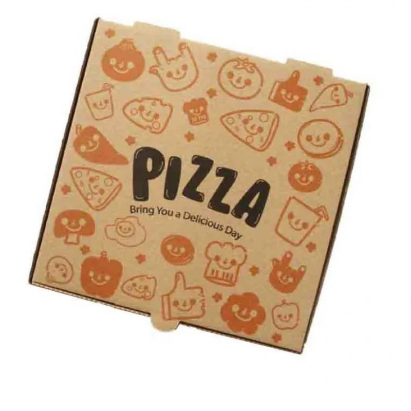 100PCS-6-12-Inch-Thickened-Pizza-Box-Takeaway-Pizza-Take-out-Box-Baking ...