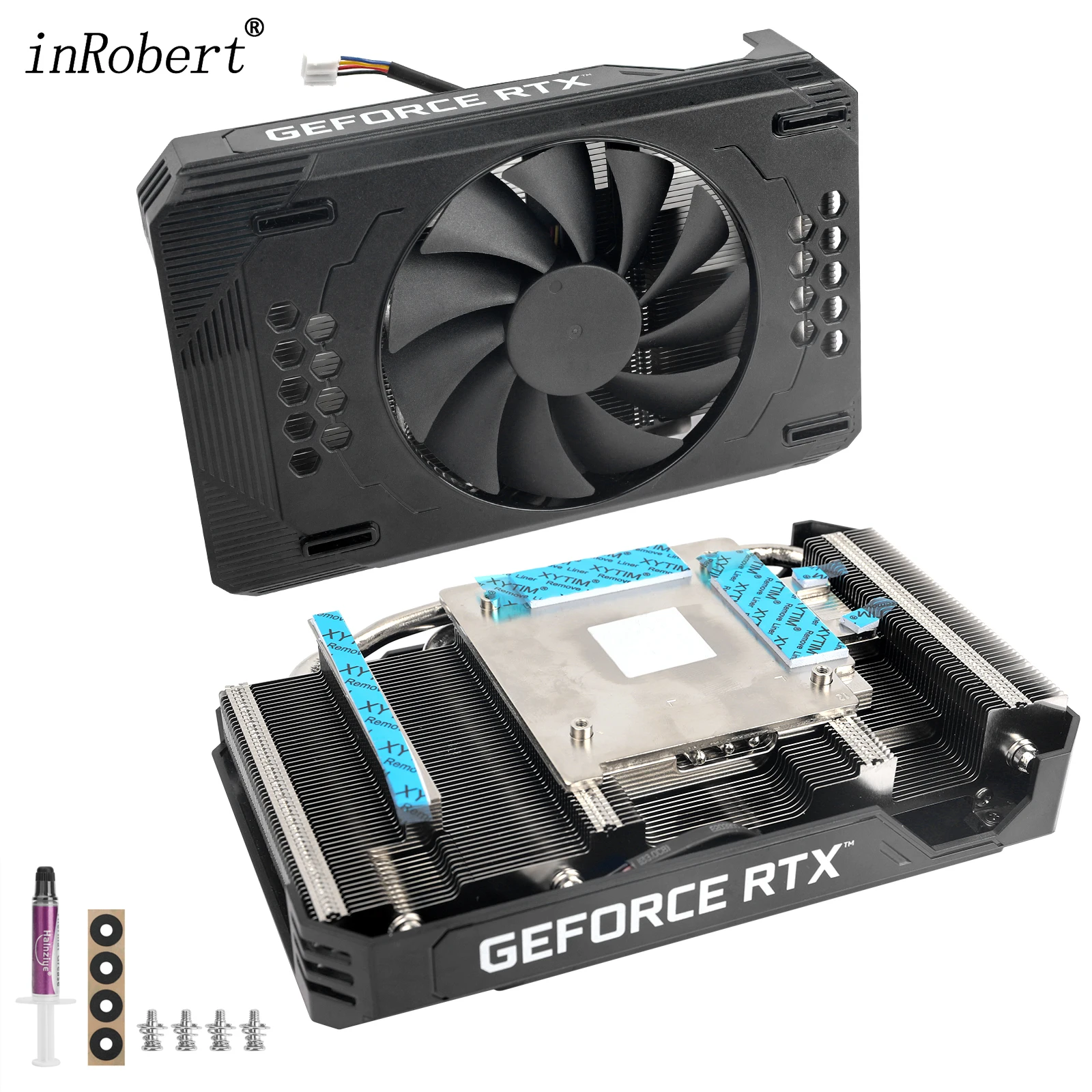 Video Card Fan For PNY RTX 3060 GPU HeatSink With Fan Replacement ...