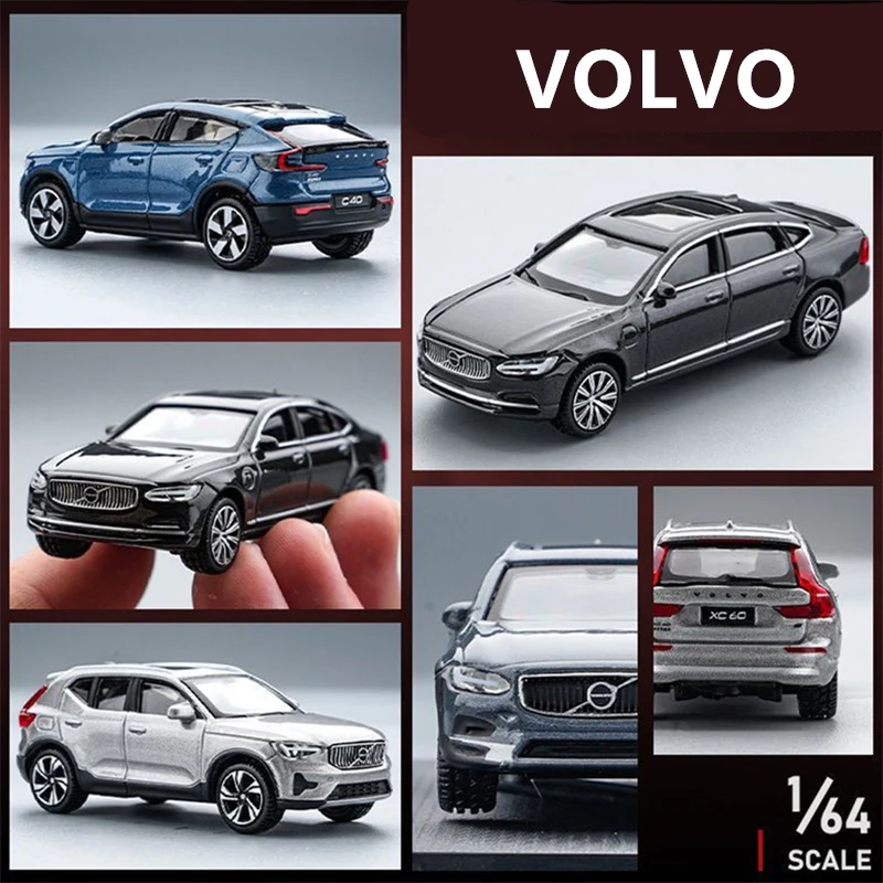 1-64-Volvos-S90-C40-V90-XC40-XC60-XC90-Alloy-Car-Model-Diecast-Metal ...