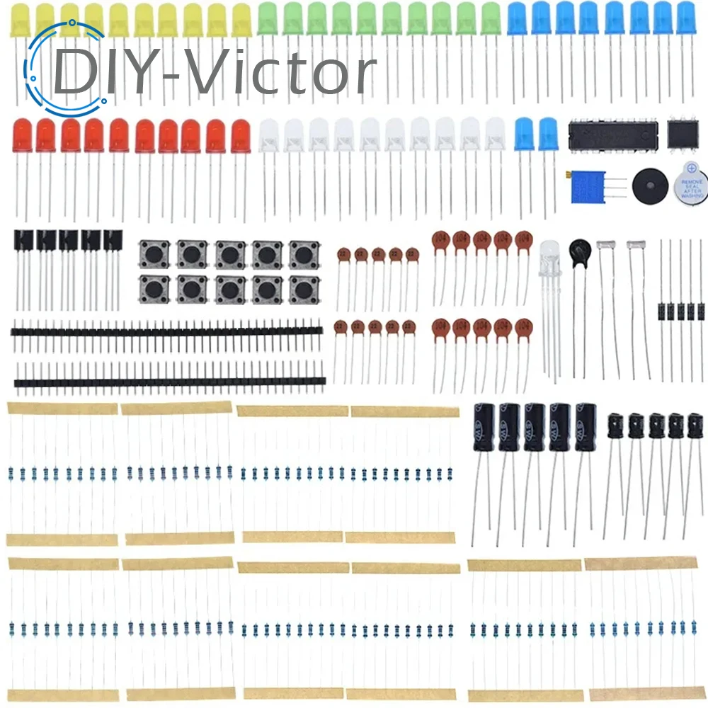 New Electronics Components Basic Starter Kit for Arduino UNO MEGA2560 ...